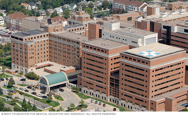 Mayo Clinic Rochester Building Map